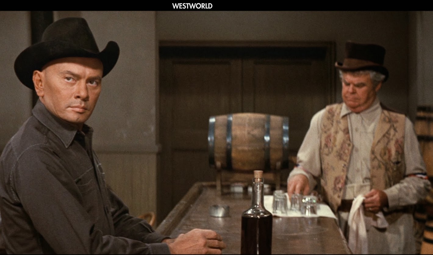 Yul Brynner in "Westworld" (Michael Crichton, 1973) | Westworld movie ...