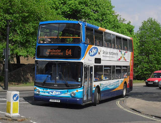 Southern England Bus Scene: Winchester visit