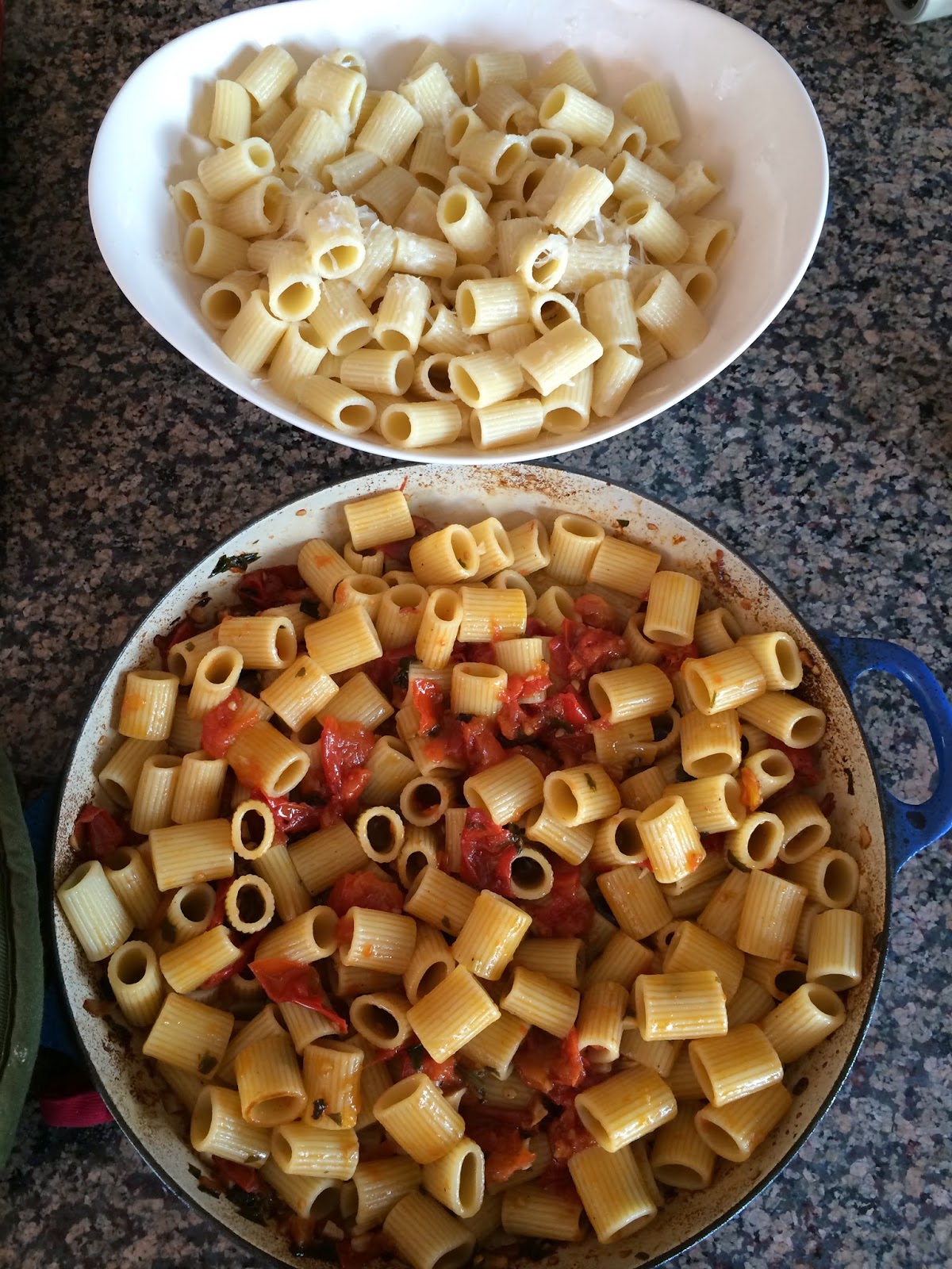 Renata's Kitchen Stories: How You Doin'? "Mezza-Mezza" Pasta