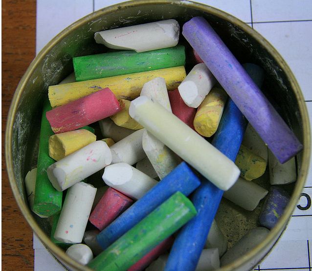 Como hacer tiza casera ~ cositasconmesh