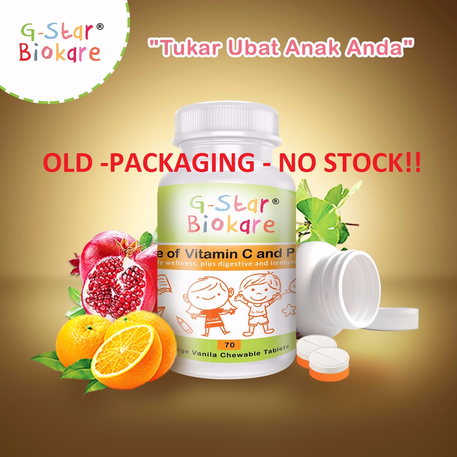 G-STAR BIOKARE Tambah Imuniti Anak Anda: G STAR BIOKARE - Vitamin ...