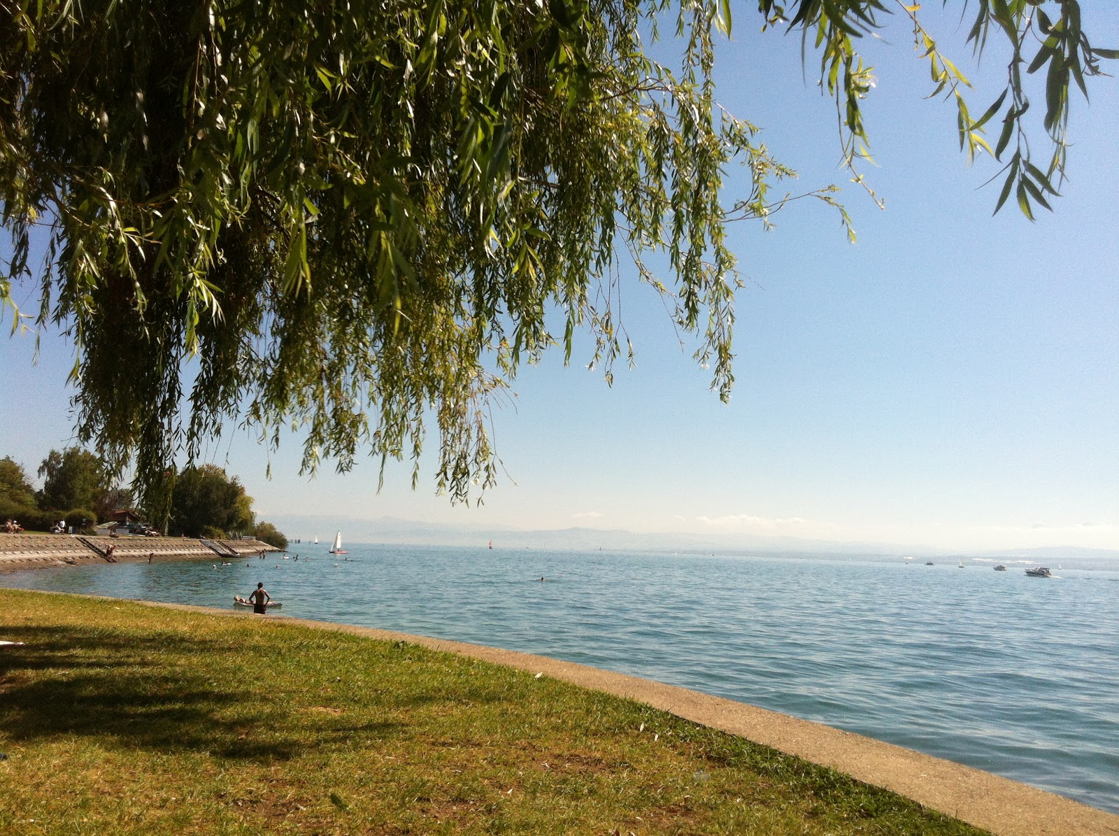 Ferien in Meersburg am Bodensee: Der Meersburger Strand