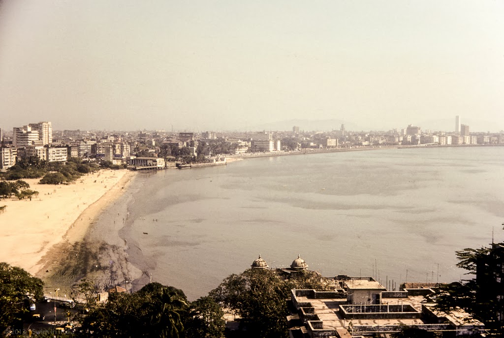 Four Views of Bombay (Mumbai) - Early 1980's - Old Indian Photos