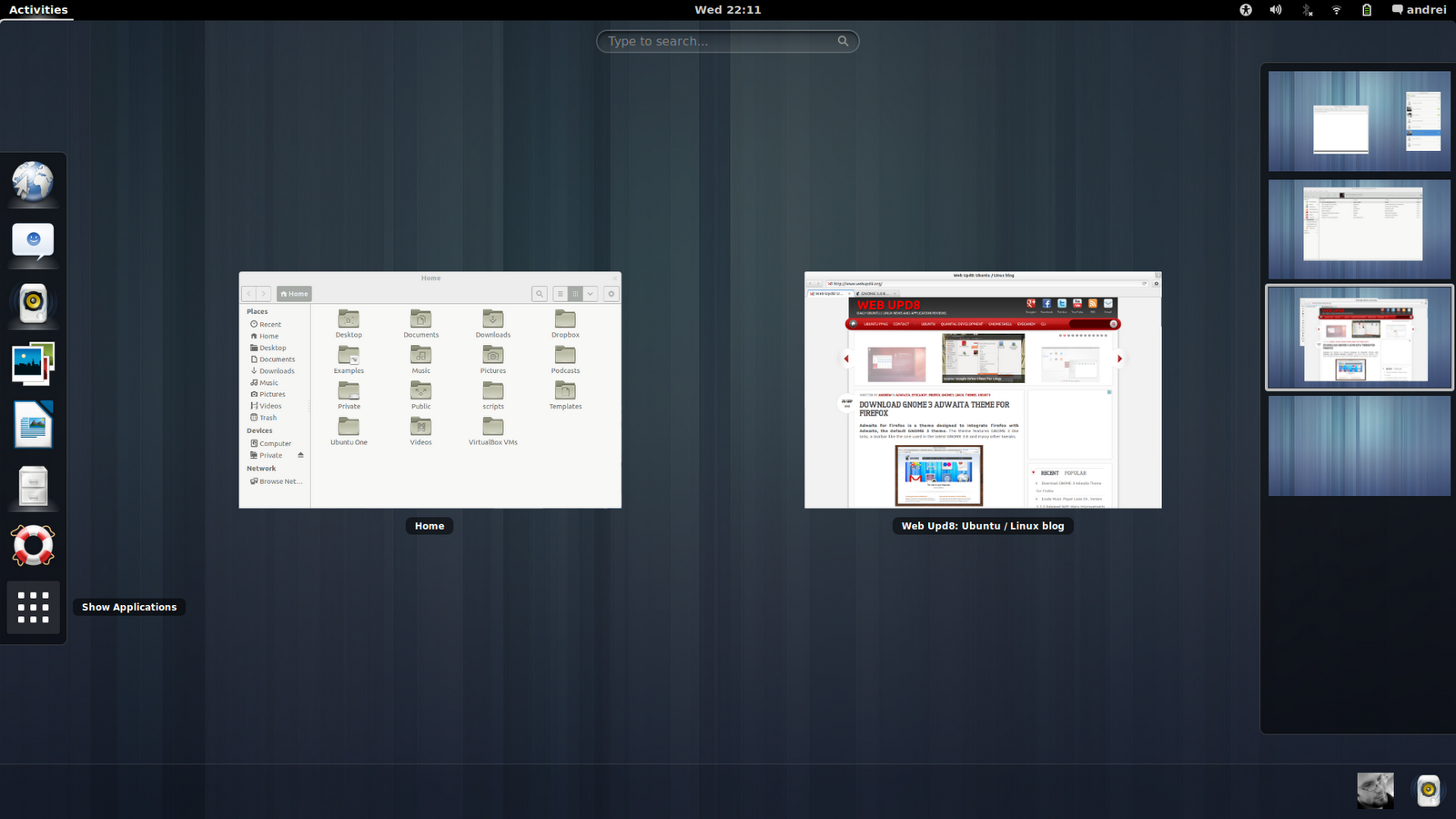 GNOME 3.6 Released - See What's New ~ Web Upd8: Ubuntu / Linux blog
