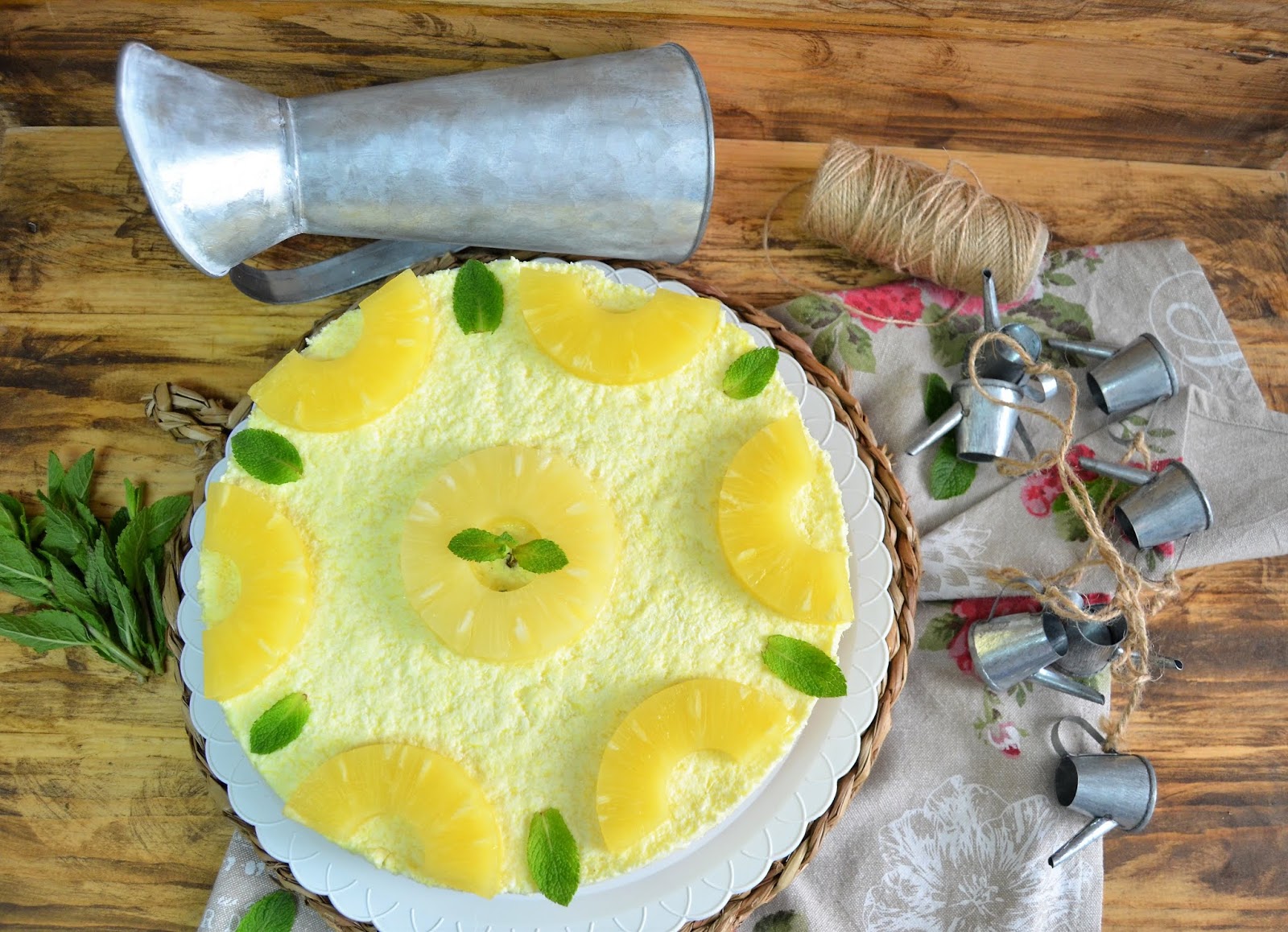 LAS DELICIAS DE MAYTE: TARTA DE PIÑA (SIN HORNO)