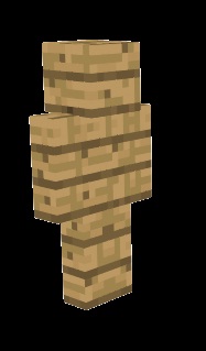 Skin de MINECRAFT para mineshafter: Madera