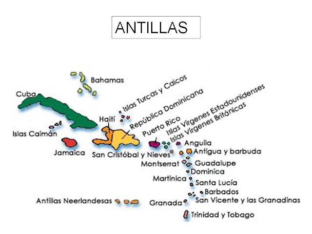 GEOGRAFÍA TURÍSTICA MUNDIAL: PEQUEÑAS ANTILLAS