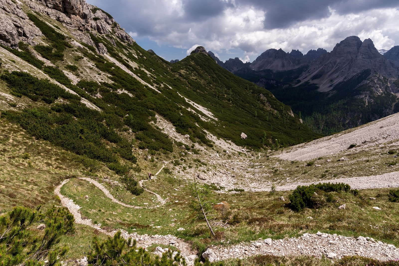 Montagne Sottosopra : Forcella Urtisiel , nel cuore delle Dolomiti Friulane