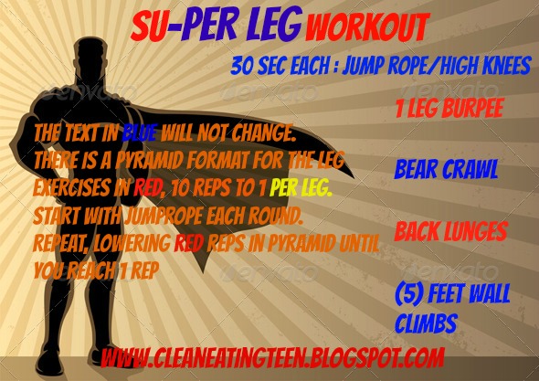 Food and Iron: SuPER LEG Workout!