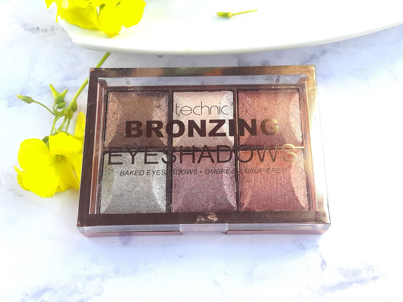 Technic Colour Max Bronzing Eyeshadow Palette - Pink Daisy Loves