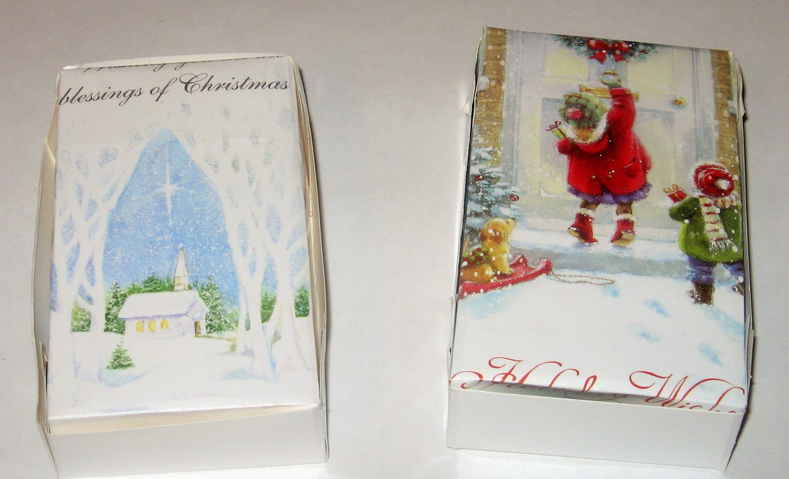 Crafts, Names, And Things!: Recycled/Upcycled Christmas Card Boxes with ...