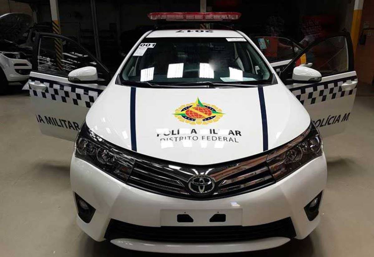 Novos Toyota Corolla da PM-DF: primeiras fotos divulgadas