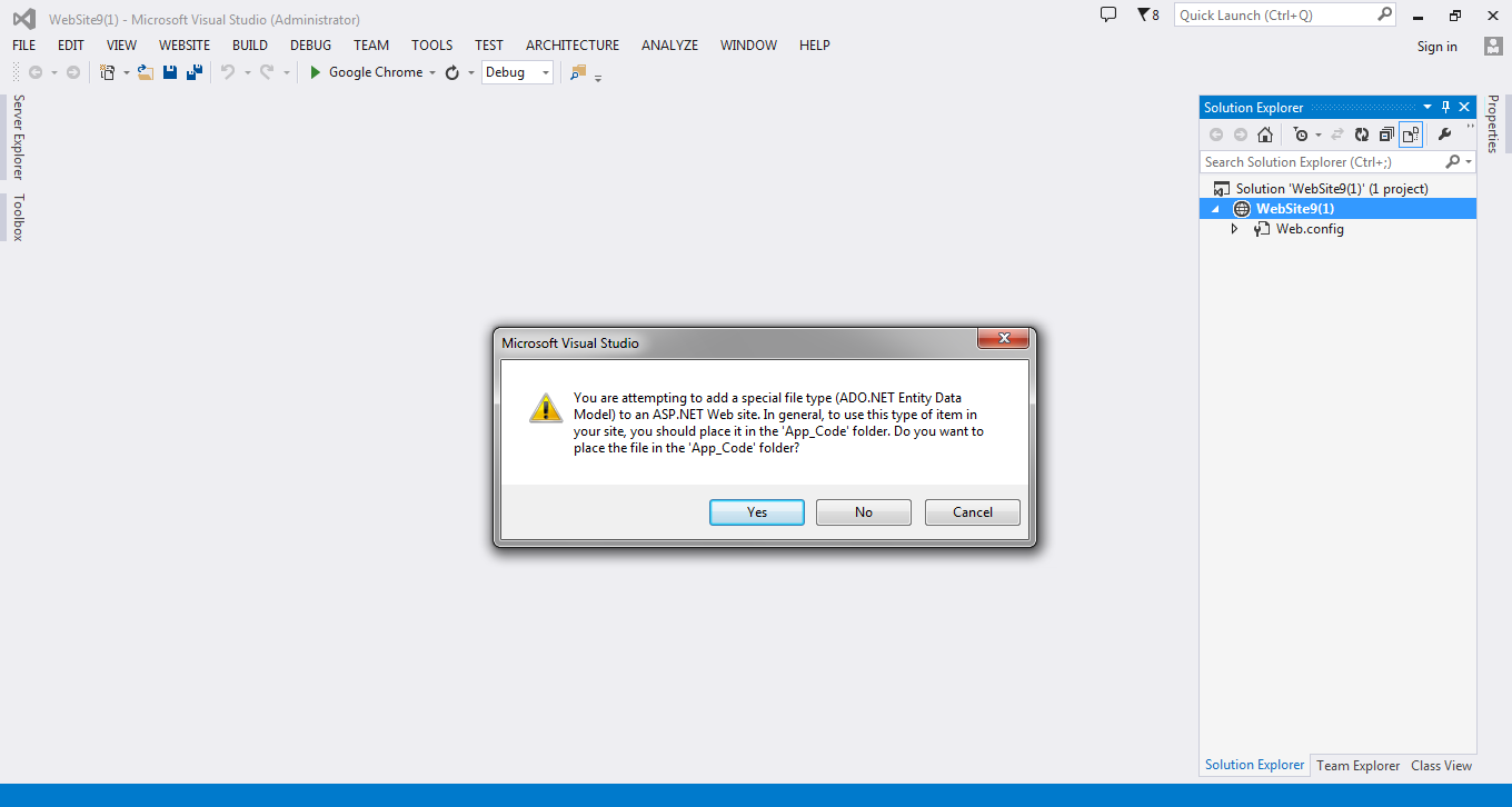 How To Set Up Entity Framework Project Or Website In Aspmantra Aspnetmvc