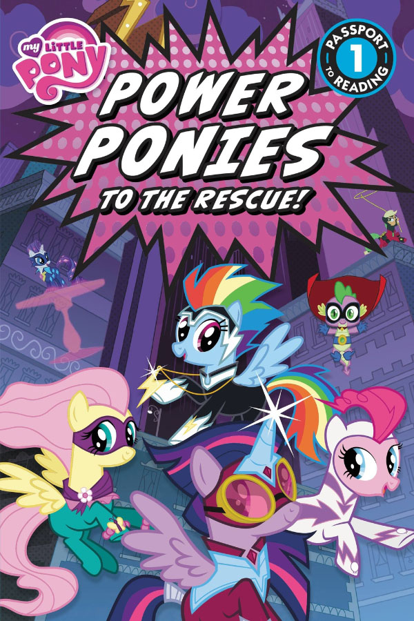 My Little Pony Power Ponies to the Rescue Books | MLP Merch