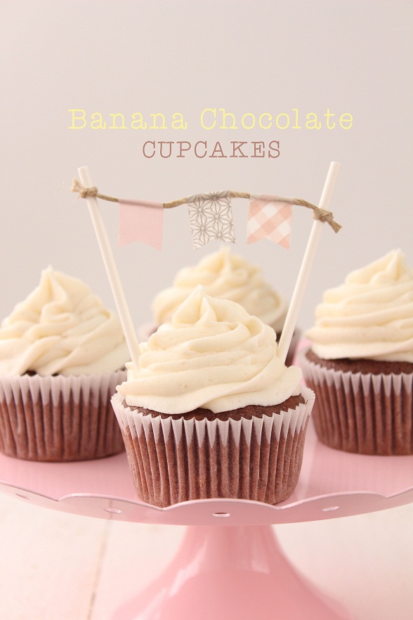 Raquel's Kitchen - english version-: Banana Chocolate Cupcakes