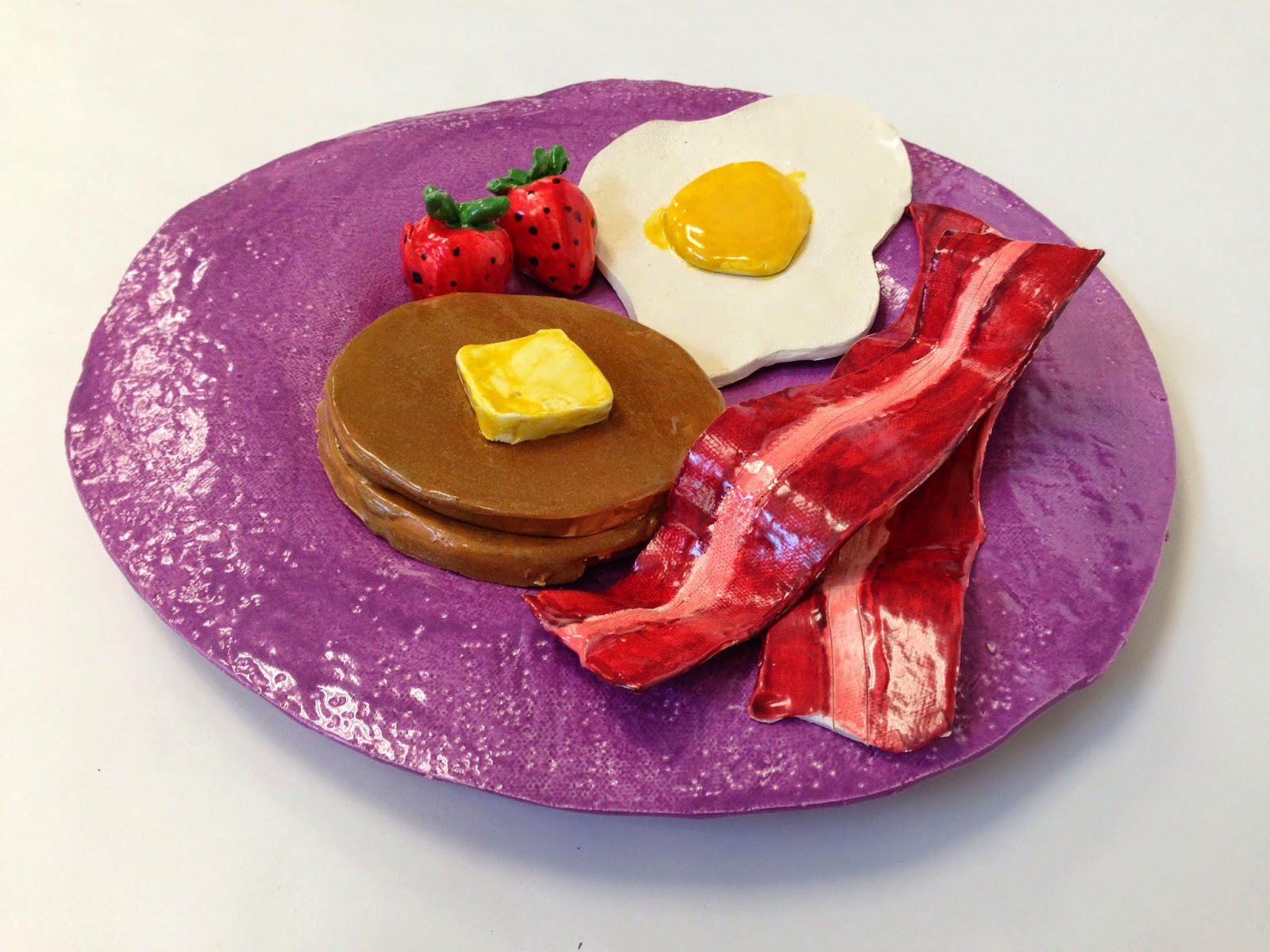Ashley Hall Arts: 7th Grade Ceramic Food Sculpture