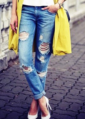 Tattered/Ripped Jeans: The Iconic Favored Apparel for all Ages - ♥ ...