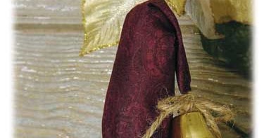 Cozy Creek VIntage Primitives: SIMPLE DIY Primitive Paintbrush Santa Claus!