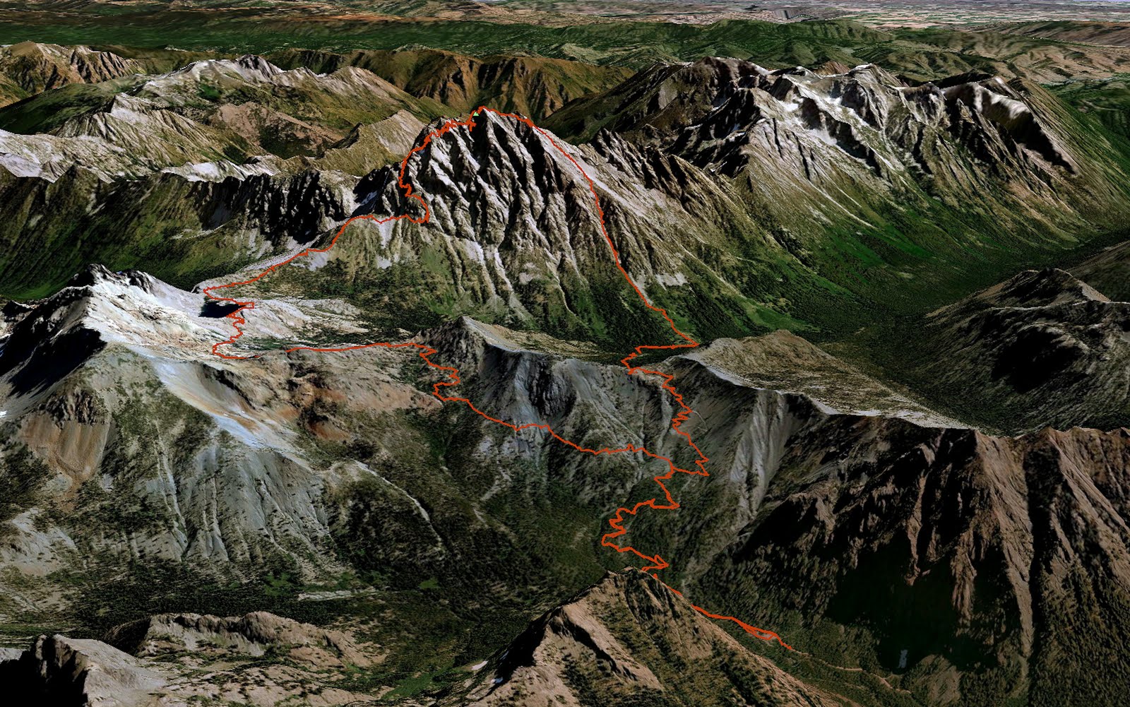 Mount Stuart Climb Project: Route: Mount Stuart - West Ridge Carryover ...