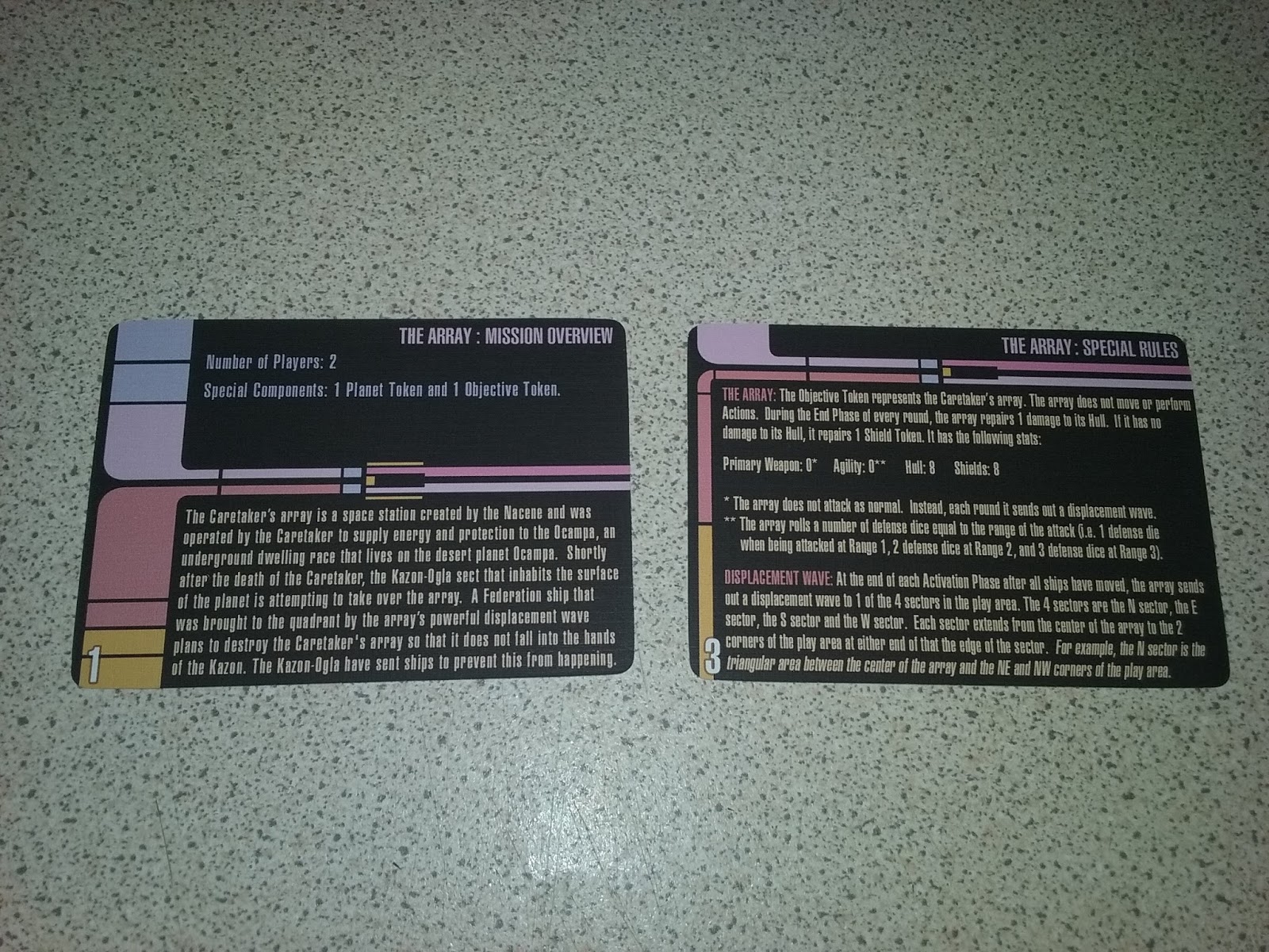 Star Trek Attack Wing Ogla Razik Kazon predator unboxing