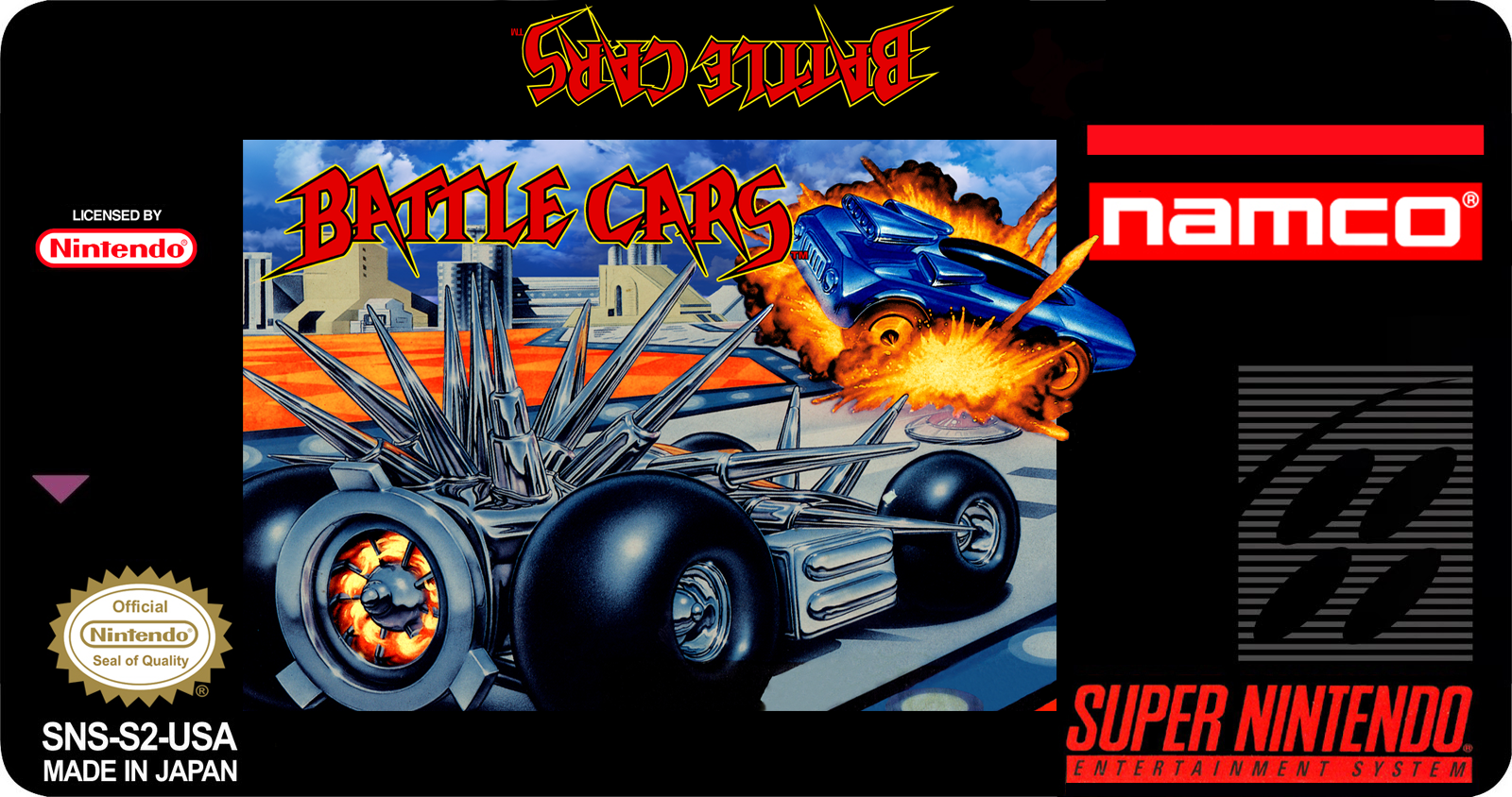 Gamer Labels: Battle Cars