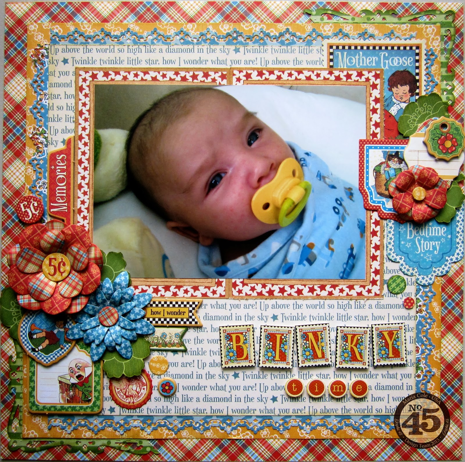 Paperiah: Mother Goose Layout Tutorial and Bee Hive Class Photos!