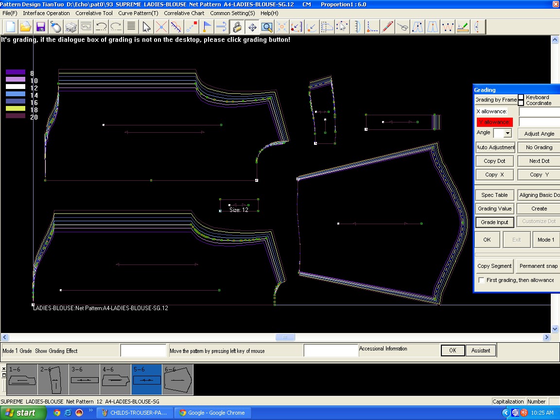 Manual / Cad Pattern Cutting - Training in Tirupur: Shirt Pattern ...