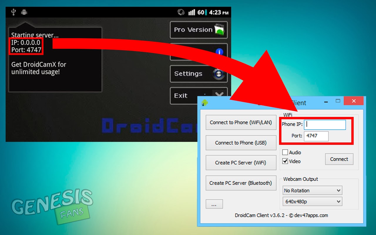Como transformar seu Genesis em uma Webcam