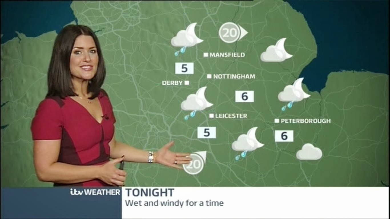 UK Regional News Caps: Amanda Houston - ITV Central Weather