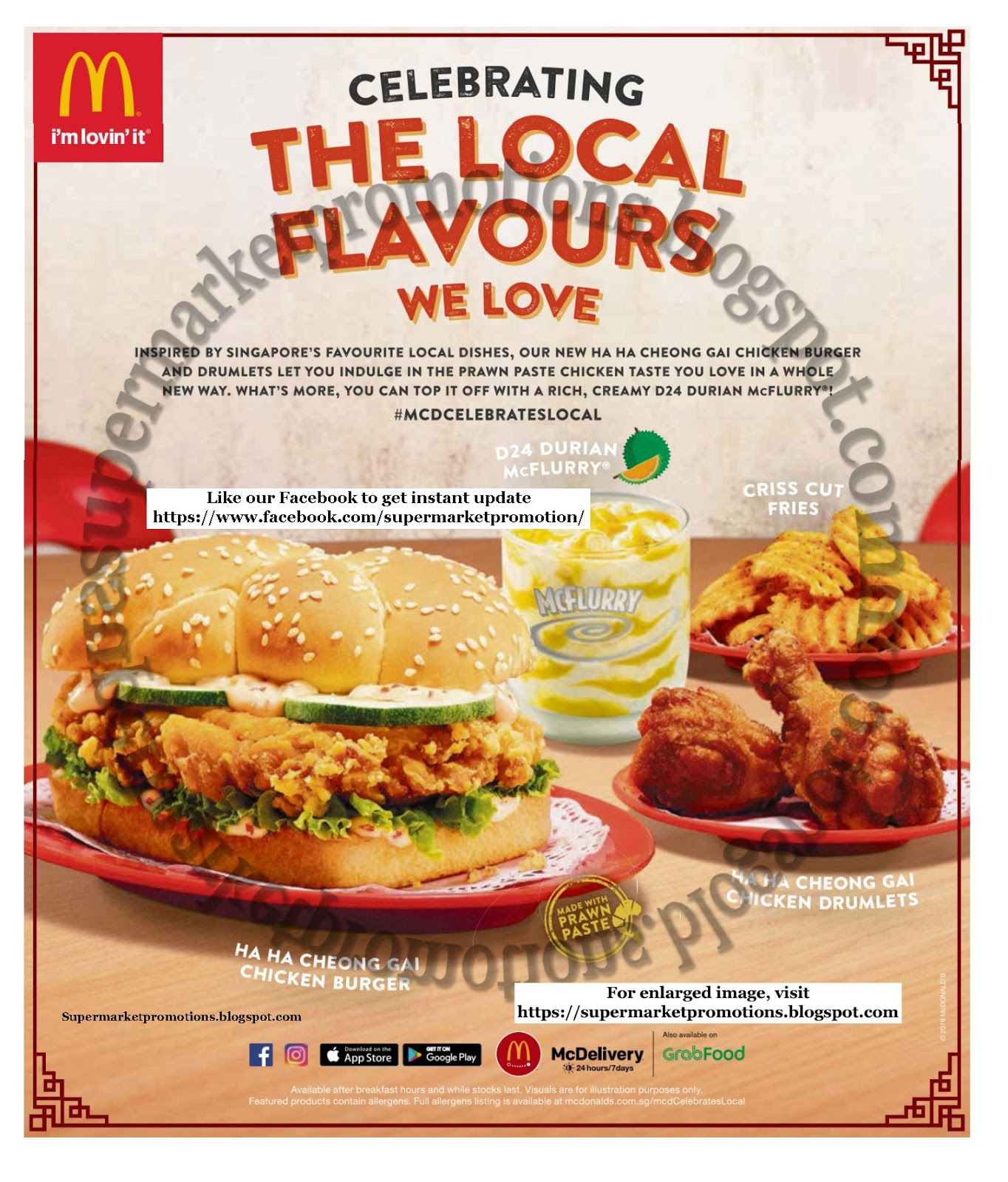 McDonald's The Local Flavours 12 July 2018 ~ Supermarket Promotions