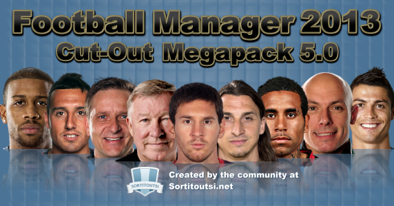 Player Faces Megapack v5 FM 2013