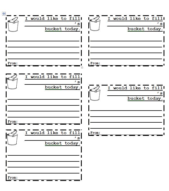 An Elementary School Counseling Journey: Bucket Filling Activities!