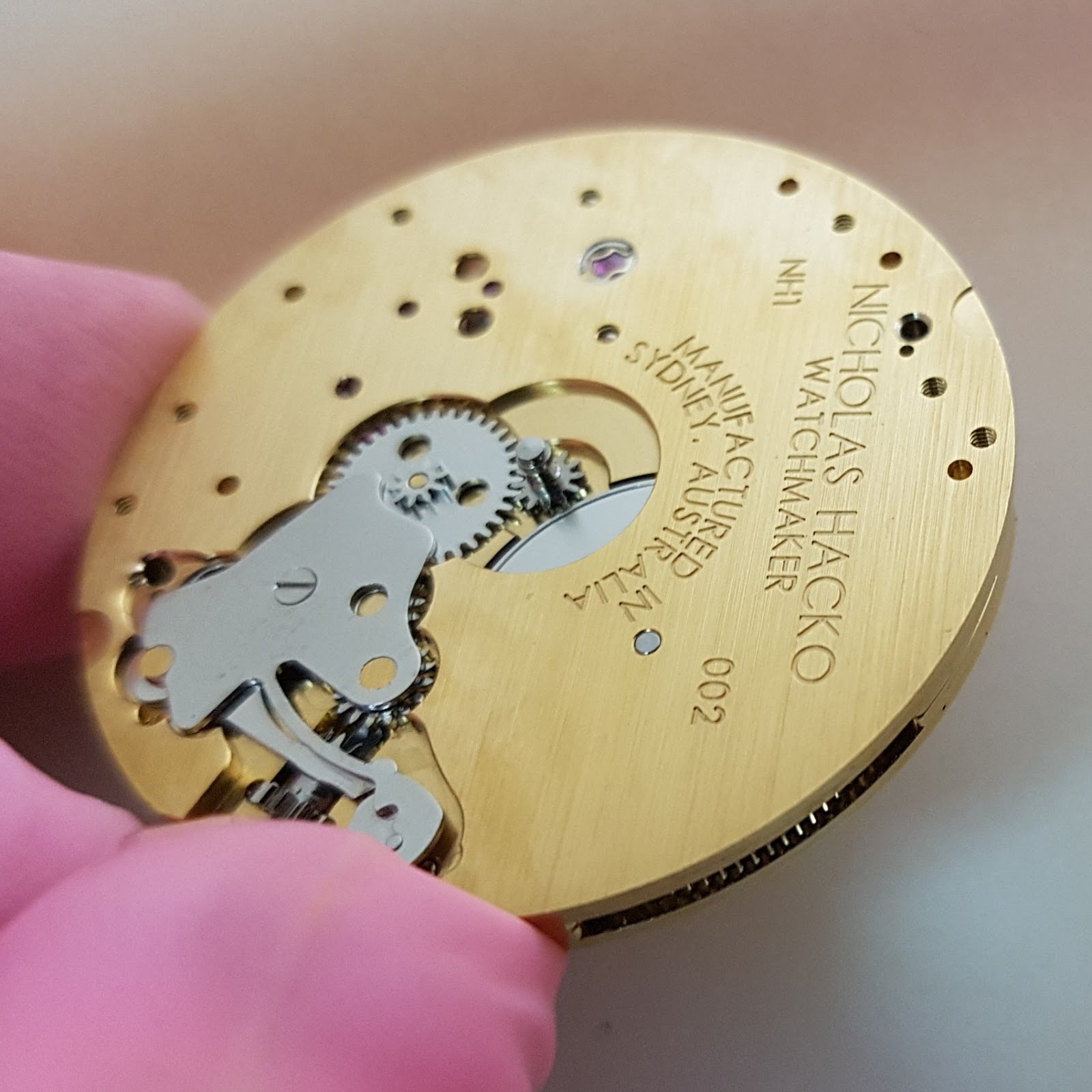 Nicholas Hacko Watchmaker: Manufactured in Australia