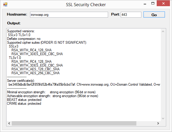 Ironwasp Open Source Advanced Web Security Testing Platform Two New Ironwasp Modules