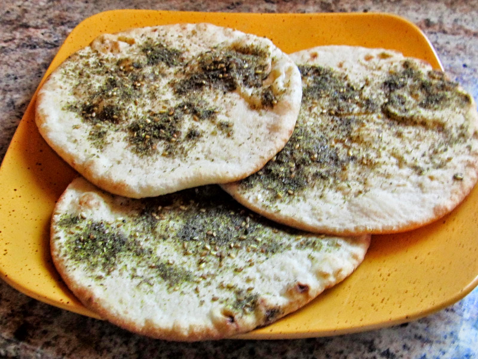 Mediterranean Inspired Food: Za`atar Flatbread