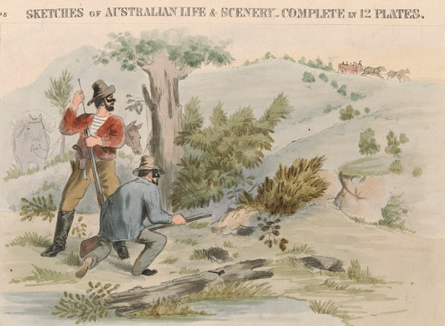 Sketches of Australian Life and Scenery Complete in 12 Plates - Plate ...