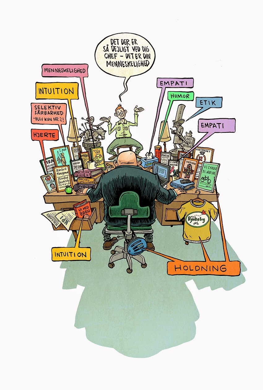 Erik Petri Illustration: The authentic leadership