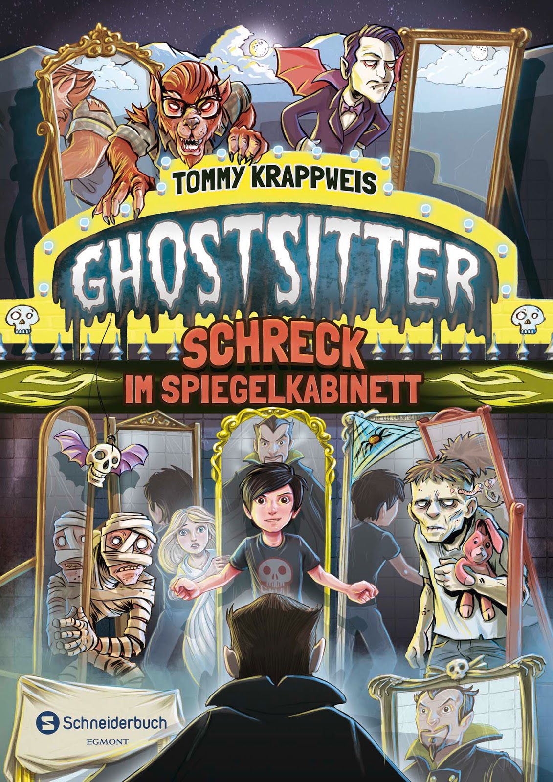 Aglayabooks: Ghostsitter 4: Schreck im Spiegelkabinett