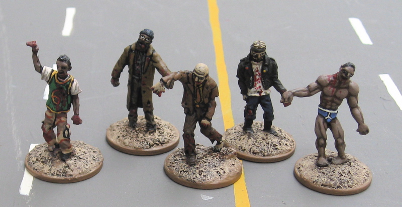 Tim's Miniature Wargaming Blog: Still More Zombies and Survivors