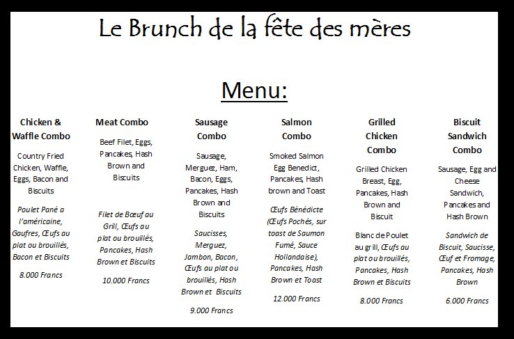 Brunch de la fête des Mères @ Norima Restaurant | Journal d'une Foodie