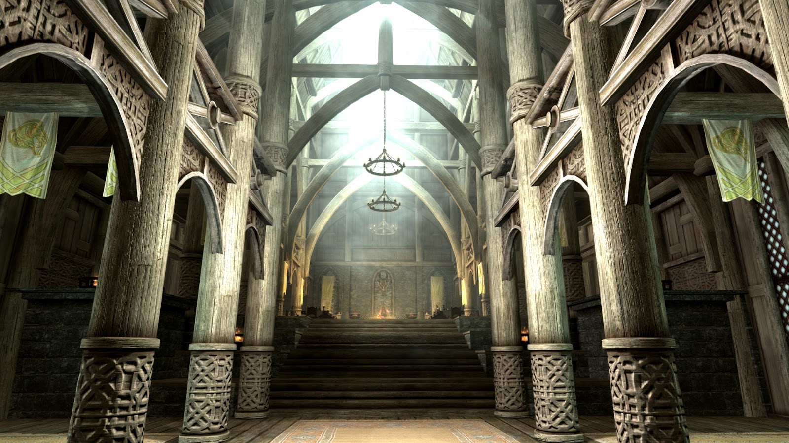 The Art of Architecture: Skyrim Architecture: Dragonsreach