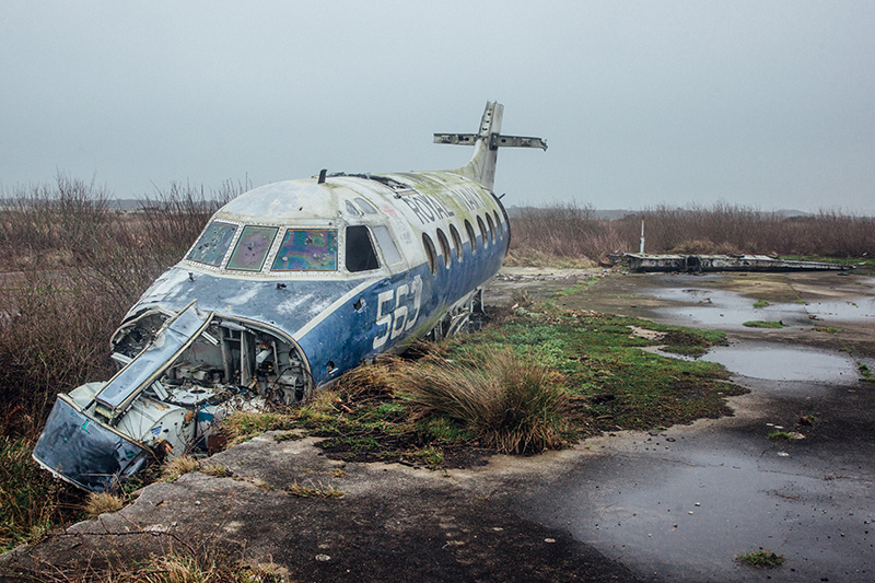 Deserted Places: The abandoned planes of Predannack Airfield