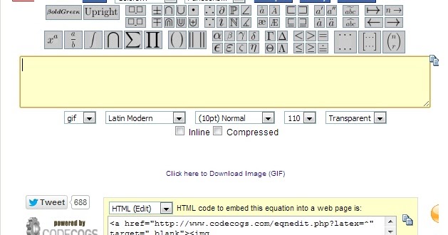 Cara Mudah Menulis Rumus Matematika di Blog (*blogspot) - SIAP UJIAN