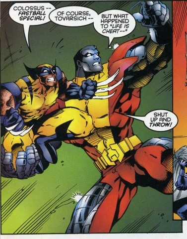 The Dork Review: Official Wolverine & Colossus Fastball Special ...
