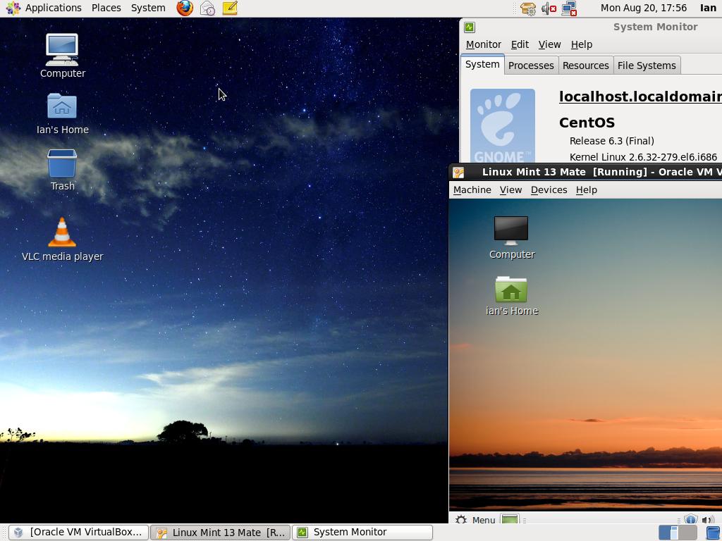 I own Scientific Linux 6.3 and Cent OS 6.3 /w Virtual box | Iain's Blog