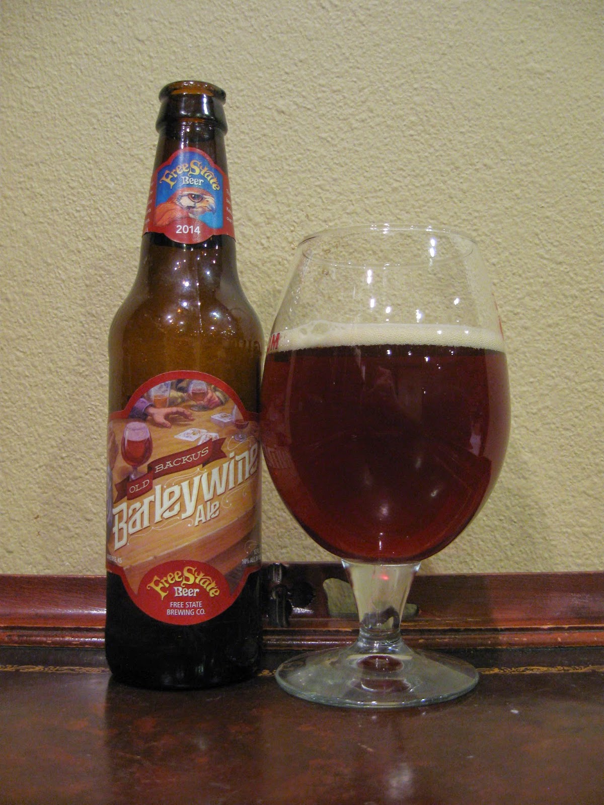 Doing Beer Justice: Free State Old Backus Barleywine