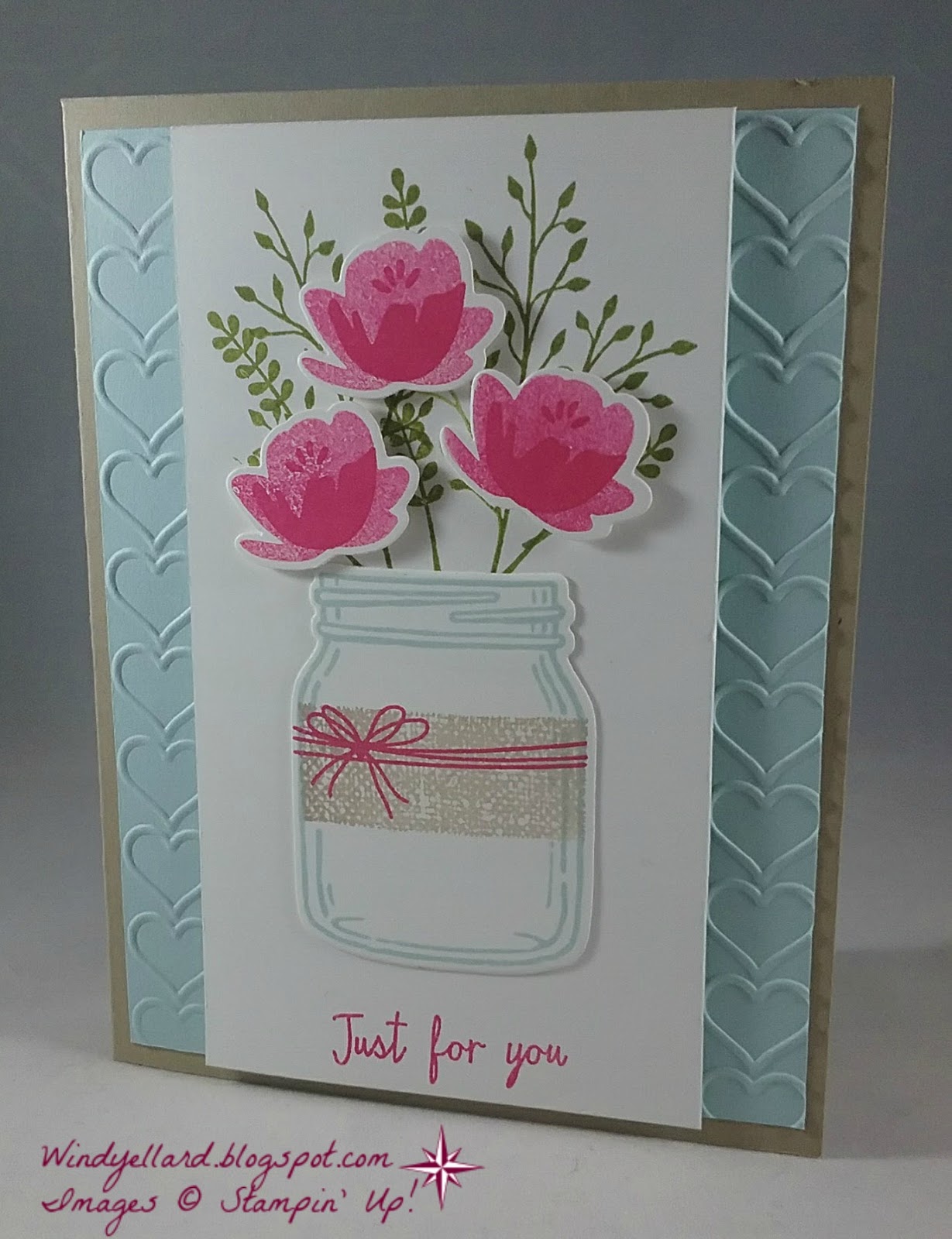Windy's Wonderful Creations: Just For You Jar Of Love