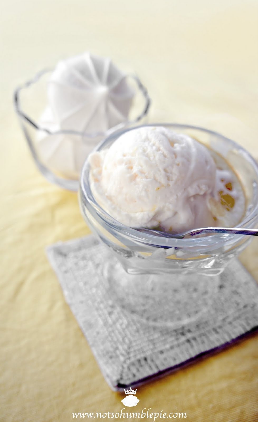Not So Humble Pie: Lemon Meringue Ice Cream