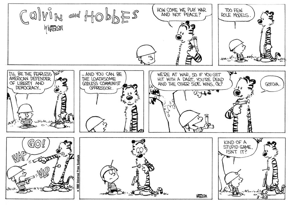 Calvin And Hobbes - Calvin And Hobbes Comic Strips