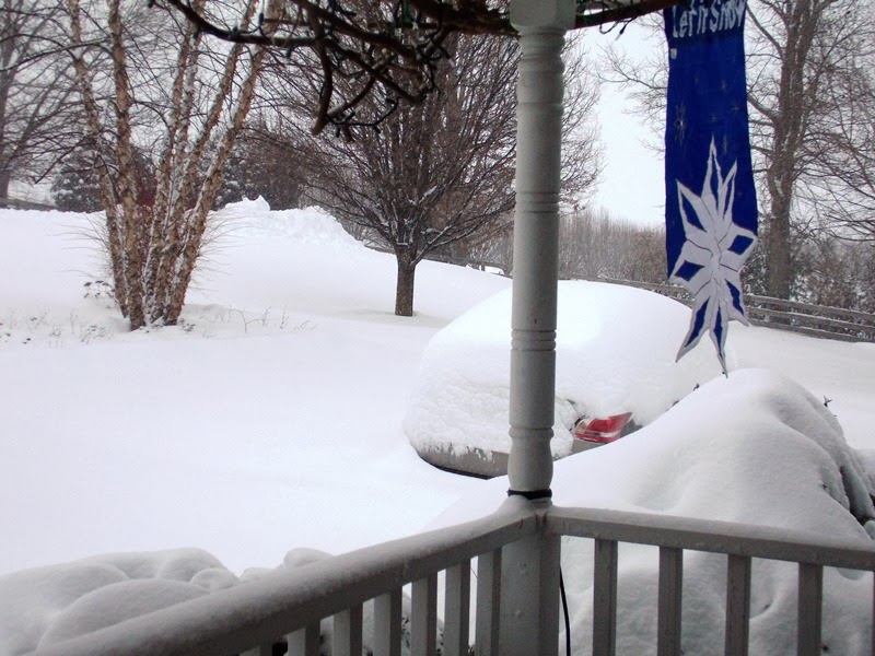 SWAC Girl: Shenandoah Valley has 15 inches of snow and still coming down